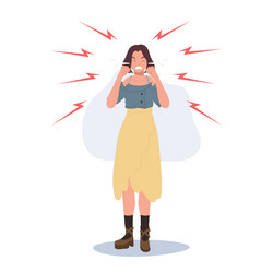 Aggressive anger furious very angry person Vector Image
