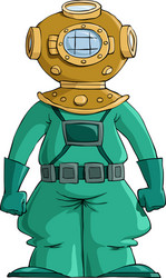 Diver Cartoon Vector Images (over 5,300)