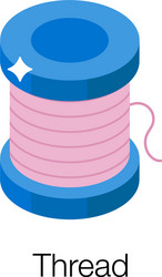 Various forms thread package Royalty Free Vector Image