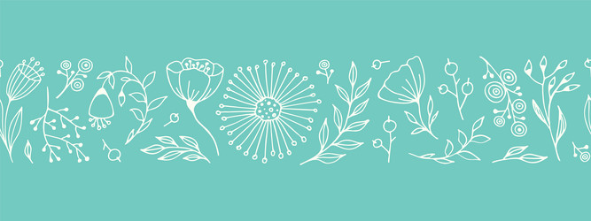 Simple Flower Border Vector Images (over 14,000)