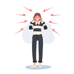 Aggressive anger furious very angry person Vector Image