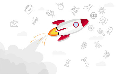 Rocket Marketing Vector Images (over 18,000)
