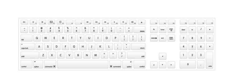 Apple Keyboard Vector Images (over 740)