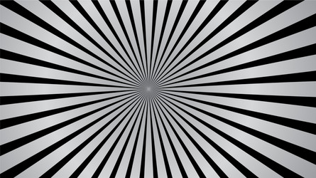 Sun rays background gray radiate beam burst Vector Image