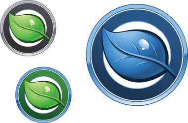 Blue Leaf Icon Vector Images (over 65,000)