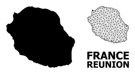 Reunion Island Map Vector Images (over 250)