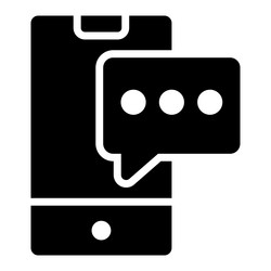 Chatting icon user interface as a simple sign Vector Image