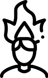 Burning Man Logo Vector Images (over 1,000)