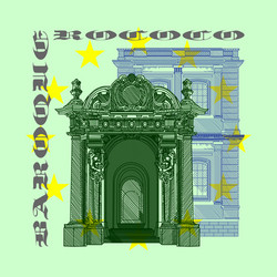 Baroque Word Vector Images (over 130)