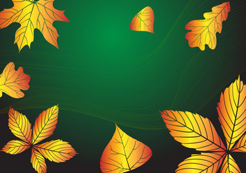 Abstract autumn background Royalty Free Vector Image