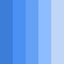 Blue color palette Royalty Free Vector Image - VectorStock