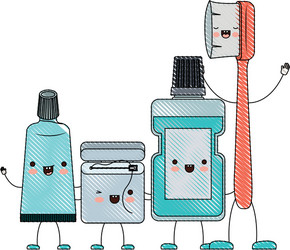 Toothbrush Floss Emoji Vector Images (84)