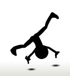 Cartwheel Silhouette Vector Images (71)