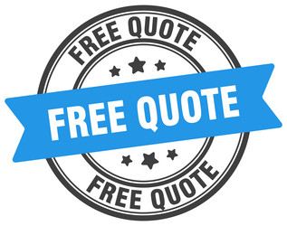 Duty free stamp label on transparent Royalty Free Vector