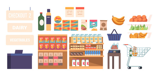 Grocery Items Vector Images (over 2,500)