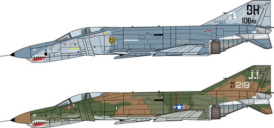 Aircraft color scheme Royalty Free Vector Image