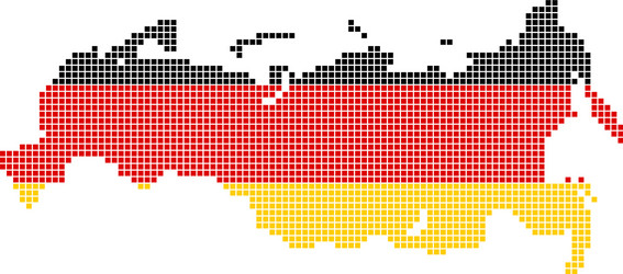 Germany Pixel Map Vector Images (over 170)