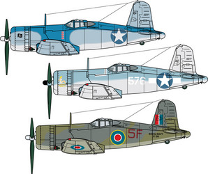 Warbird Vector Images (over 140)