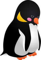 Penguin Sad Vector Images (over 150)