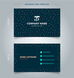 Business card background collection Royalty Free Vector
