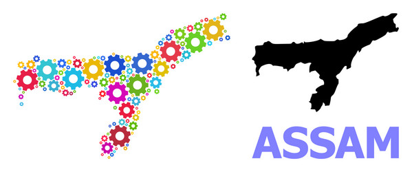 Assam Map Vector Images (over 400)