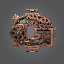 G Gears Letter Vector Images (over 200)