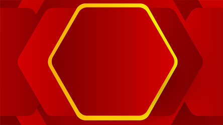 Abstract red orange yellow geometric blurred Vector Image