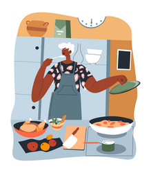 Cooking Royalty Free Vector Image - VectorStock