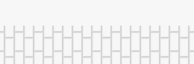 White vertical rectangle and square tile Vector Image