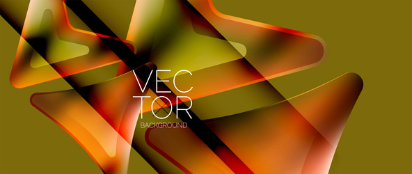 Fluid gradient arrow abstract vibrant arrows Vector Image