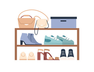 Shoe Rack Vector Images (over 1,200)