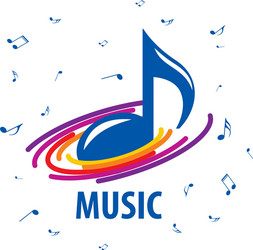 Sign music of musical notes Royalty Free Vector Image