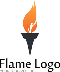 Fire logo Royalty Free Vector Image - VectorStock