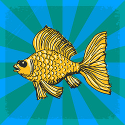 Golden Fish Fairy Tale Vector Images (71)