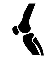 Knee joint Royalty Free Vector Image - VectorStock