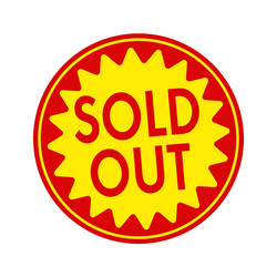 Sold Out Sticker Vector Images (over 820)