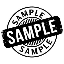 Sample rubber stamp Royalty Free Vector Image - VectorStock
