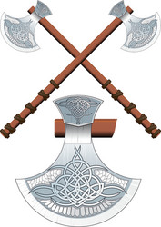 Celtic Axe Vector Images (over 570)