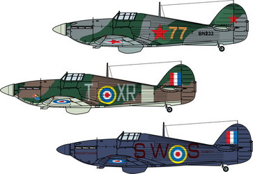 Warbird Vector Images (over 130)