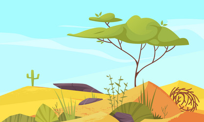 Cartoon natural disasters flooding earthquake Vector Image