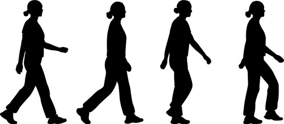 Walking Vector Images (over 200,000)