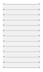 Mugshot Height Chart Vector Images (over 140)