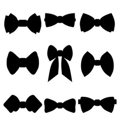 Bow ties Royalty Free Vector Image - VectorStock
