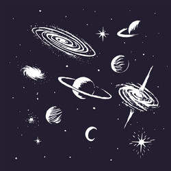 Neptune Doodle Planet Vector Images (over 230)