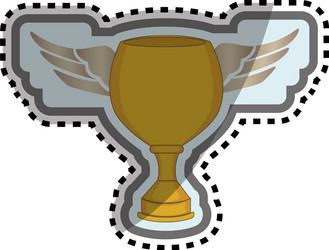 Trophy with Wings Vector Images (over 1,100)