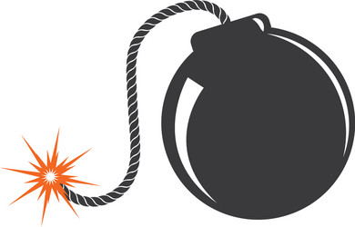 Boom dynamite icon Royalty Free Vector Image - VectorStock