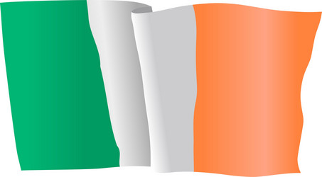National colours of ireland Royalty Free Vector Image