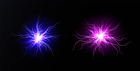 Lightning electric thunderbolt strike Royalty Free Vector