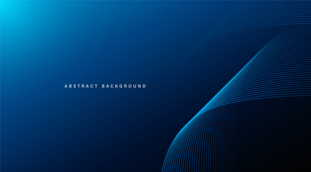 Abstract blue square shape overlay background Vector Image