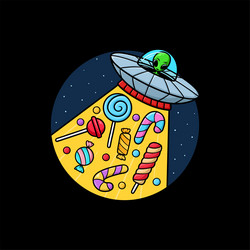 Ufo Candy Vector Images (over 130)